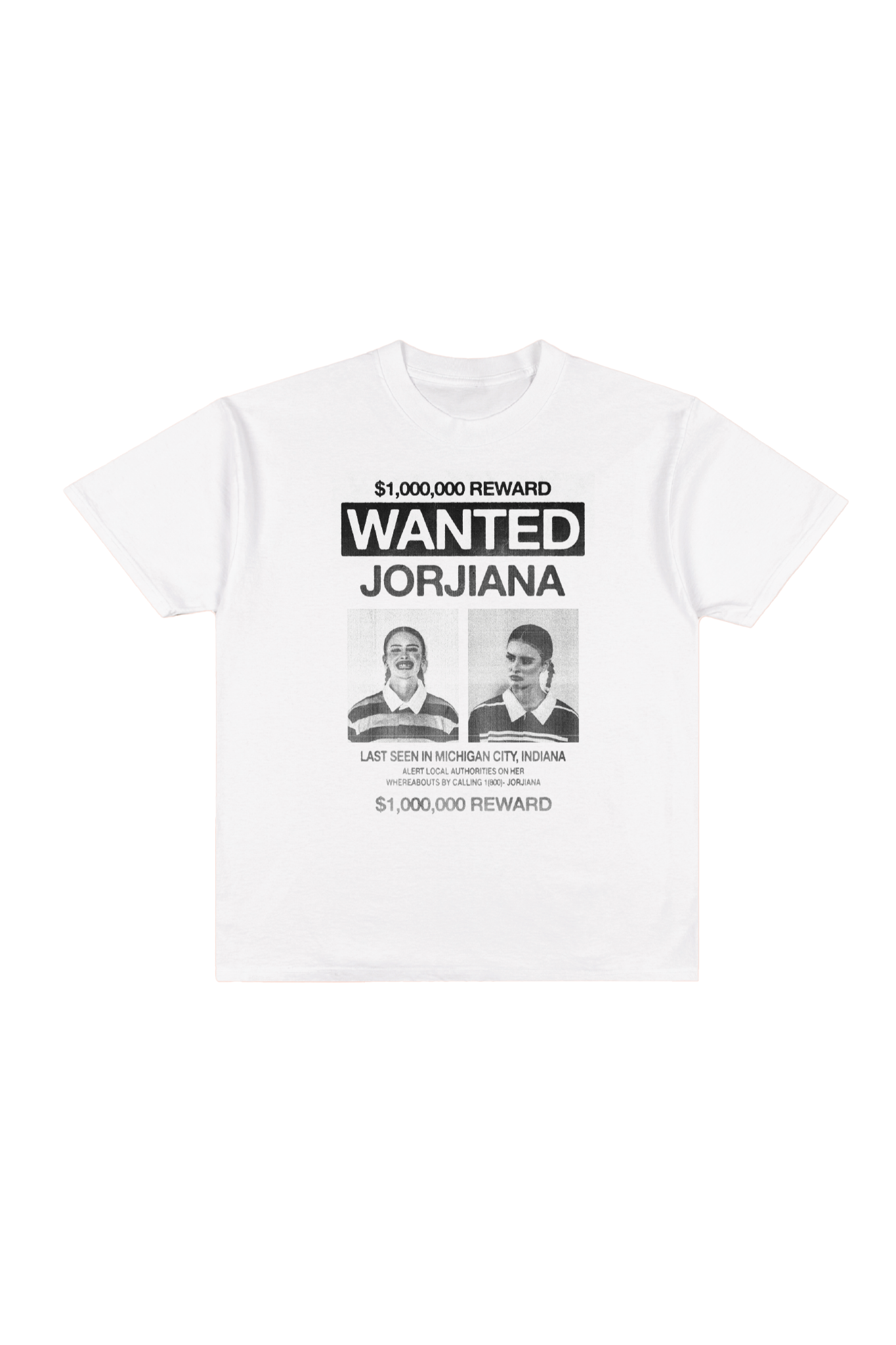 Jorjiana Wanted Tour Tee – Jorjiana Official Store